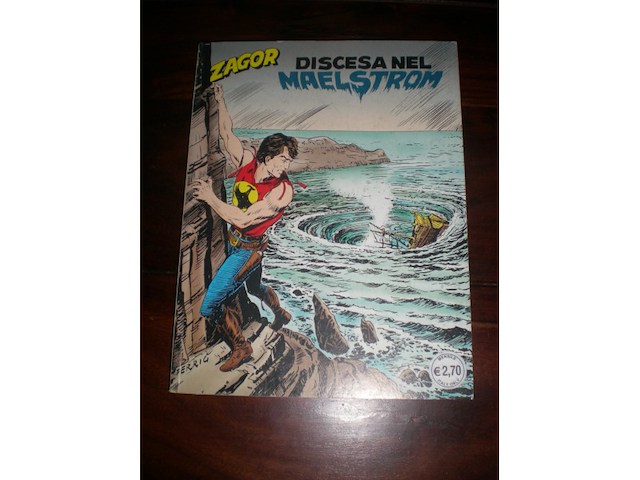 ZAGOR 480 DISCESA  NEL  MAELSTROM*