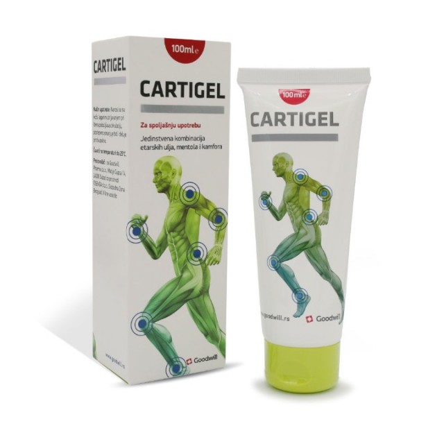 CARTIGEL 100ML
Opis
INFORMACIJE
NALOG
SERVIS
KORISNI LINKOVI