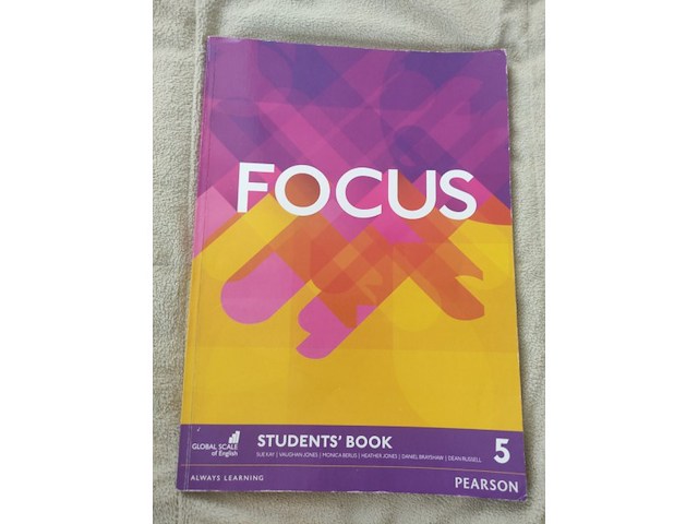 FOCUS 5,Udžbenik iz engleskog jezika za četvrti razred