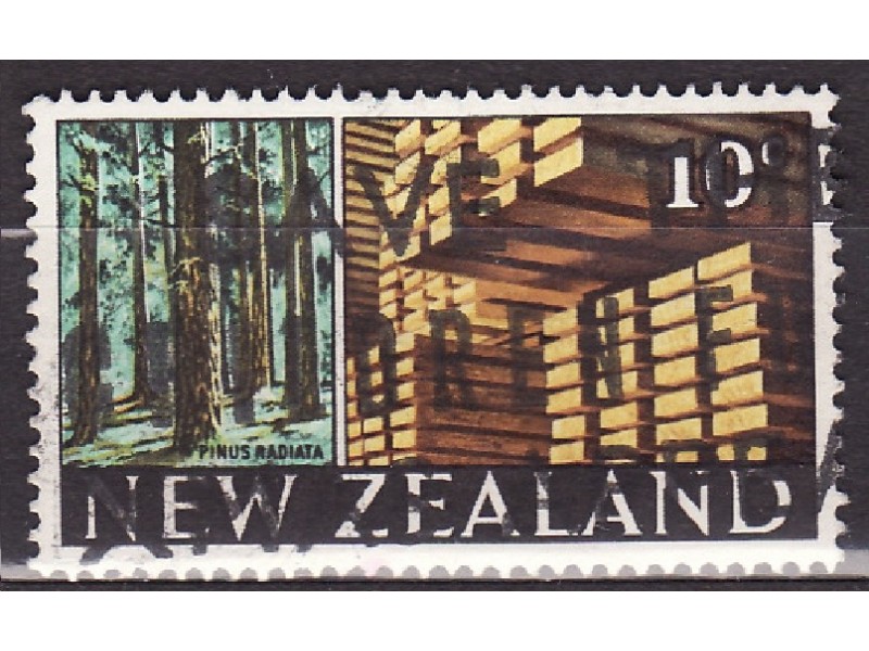 Nowi Zeland - drvna industrija
