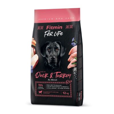 Fitmin Dog For Life Pačetina & Ćuretina 12kg