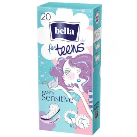 BELLA TEENS PANTY SENSITIVE DNEVNI ULOŠCI 20 KOMADA