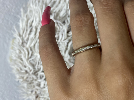 Rose gold prsten