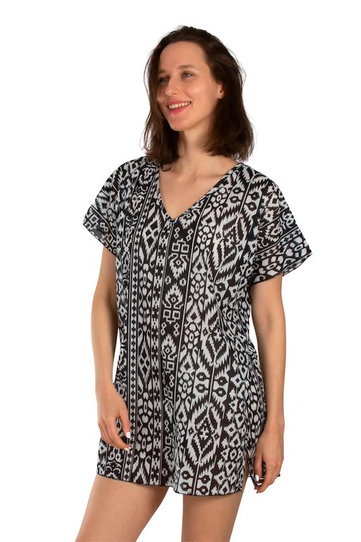 AKER Kaftan za plažu crni
