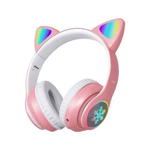 Slusalice Bluetooth Moxom MX-WL58 pink (MS)