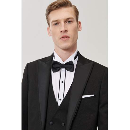 4A3220200009 Slim Fit Vest Tuxedo Tuxedo