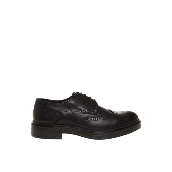 Tvorničke crne muške kožne klasične cipele - THEON