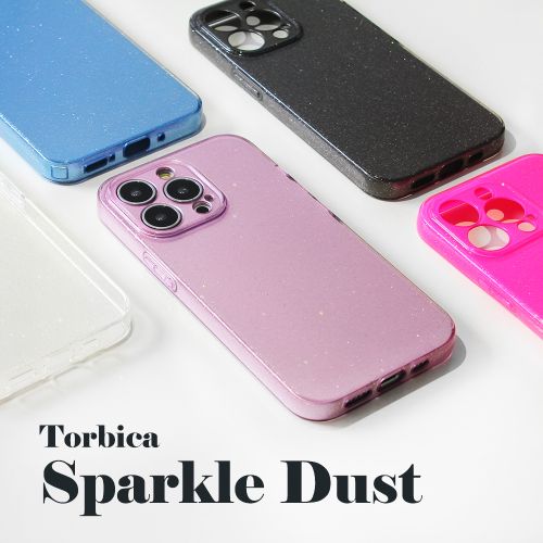 Futrola - maska Sparkle Dust za Xiaomi Redmi 10C ljubicasta