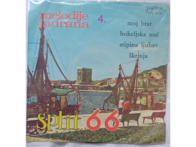 VARIOUS  -  MELODIJE  JADRANA  4 - SPLIT `66