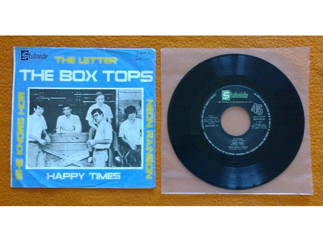 THE BOX TOPS - The Letter (EP) licenca