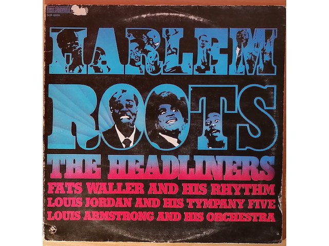 jazz LP: V/A - HARLEM ROOTS 2, The Headliners (`86) VG+