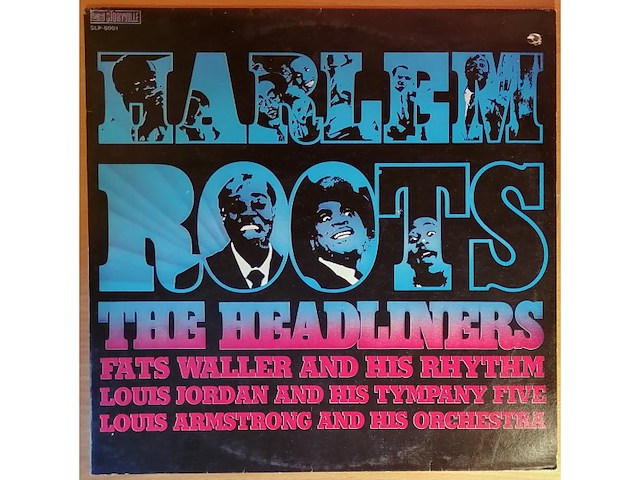 jazz LP: V/A - HARLEM ROOTS 2, The Headliners (86) MINT