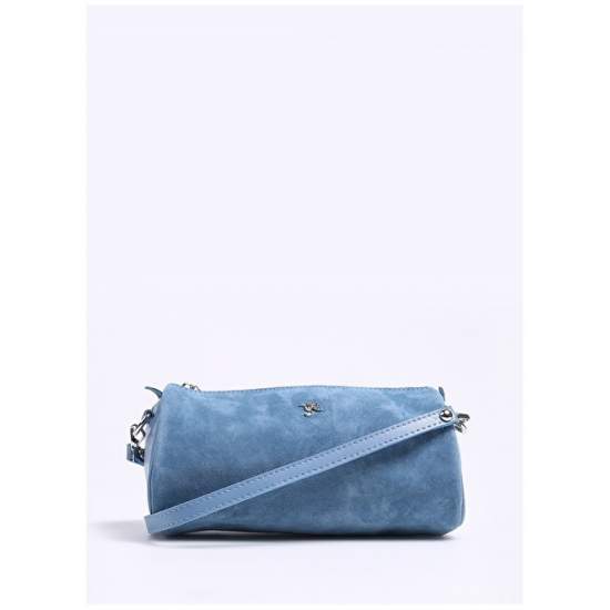 Factory Blue ženska kožna sintetička torba na rame 23x14x10 SUEDE-AJOR