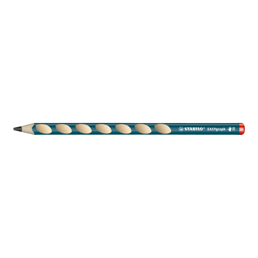Ergonomska olovka za desnoruke STABILO EASYgraph HB petrol