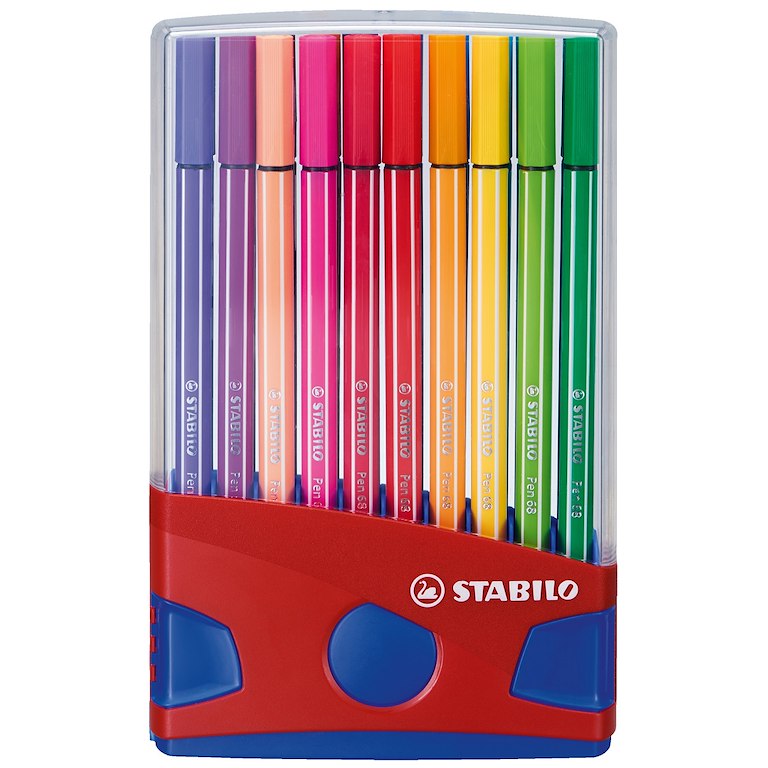 Flomaster STABILO Pen 68 ColorParade stoni set 1/20