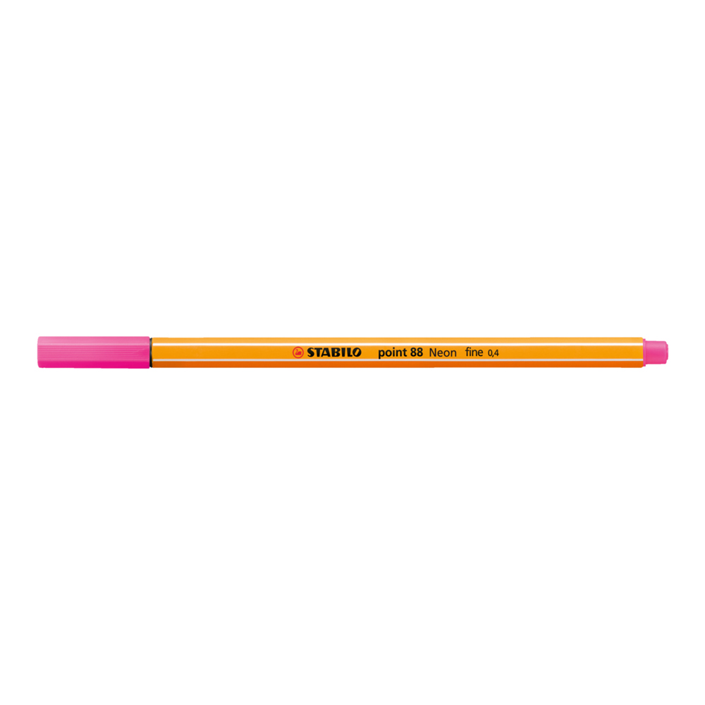 Lajner STABILO point 88 neon roze