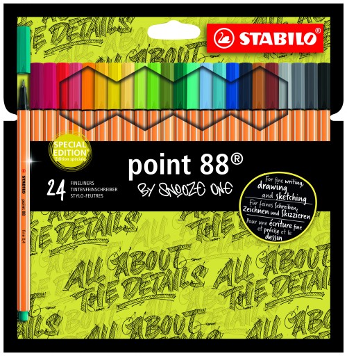 Lajner STABILO point 88 by Snooze One set 1/24
