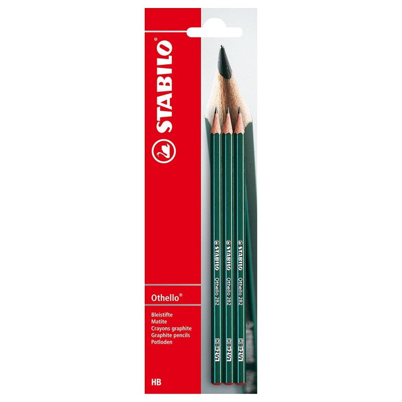 Grafitna olovka STABILO Othello 282 HB 1/3 blister
