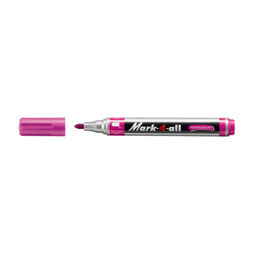 Permanentni marker STABILO Mark-4-all okrugli vrh pink