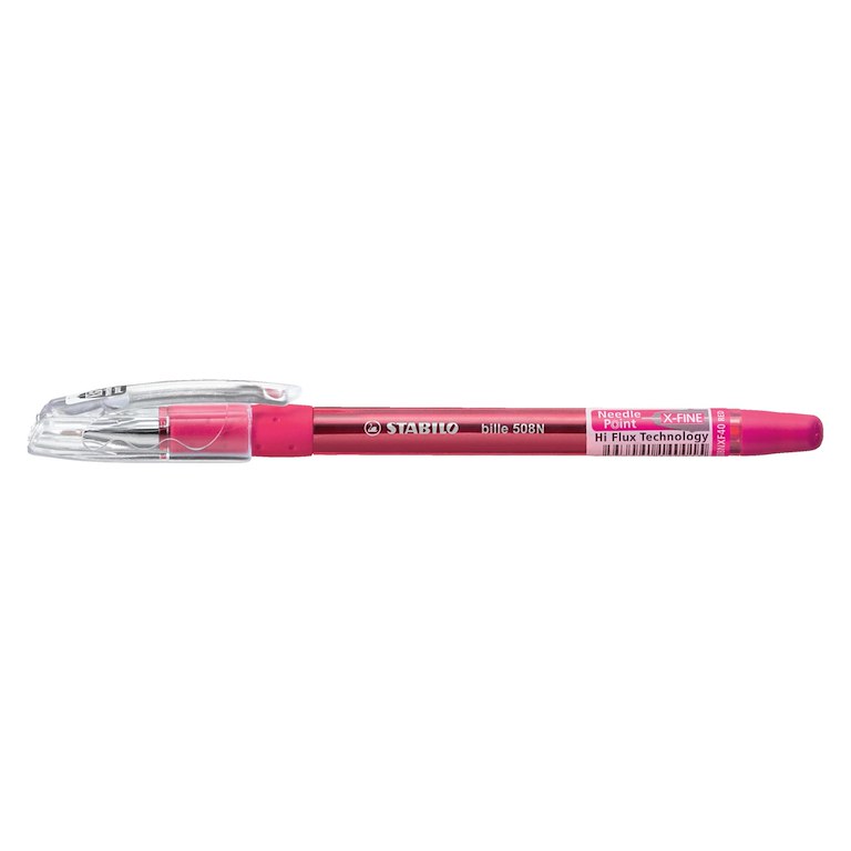 Hemijska olovka STABILO bille needlepoint F pink