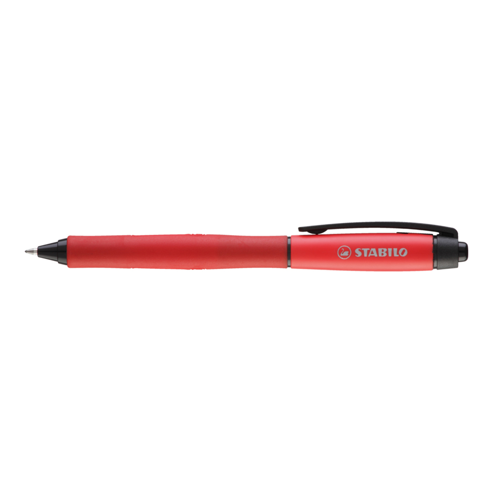 Gel hemijska olovka STABILO Palette crvena / crveno mast.