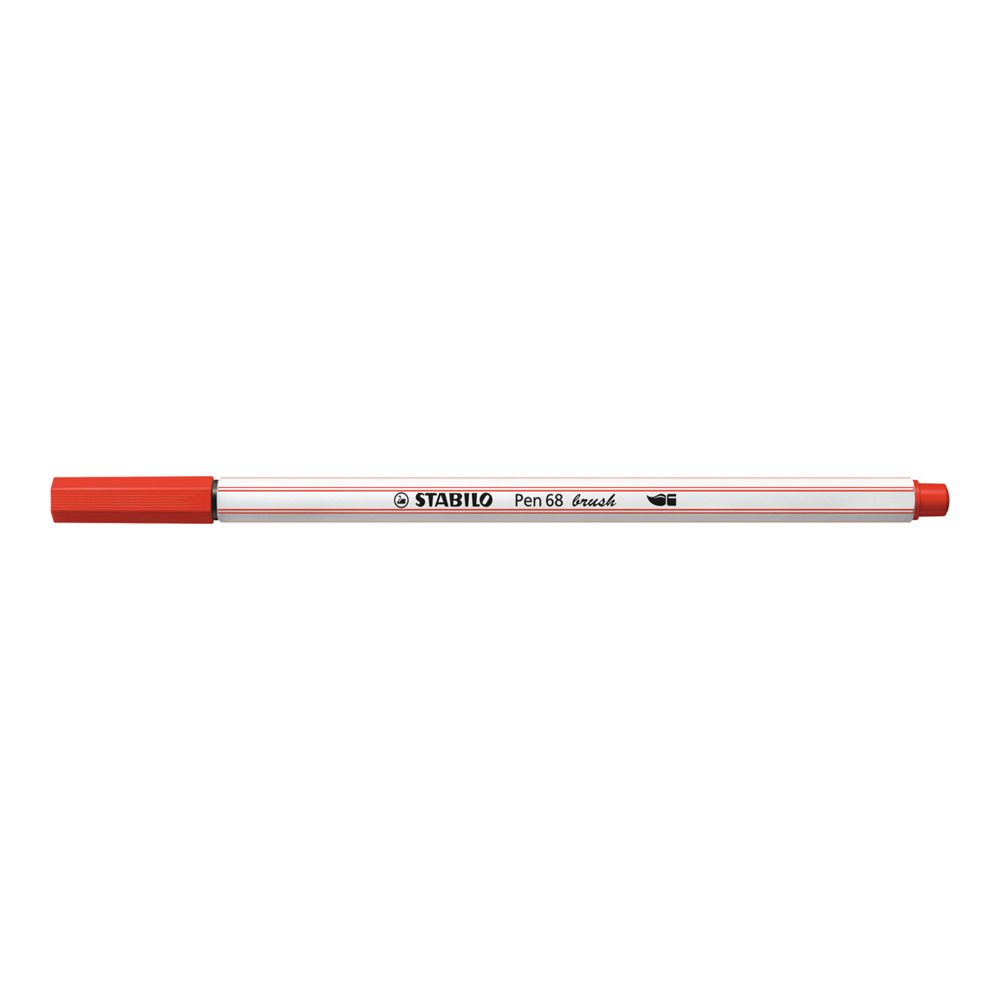 Četkica flomaster STABILO Pen 68 brush karmin crvena