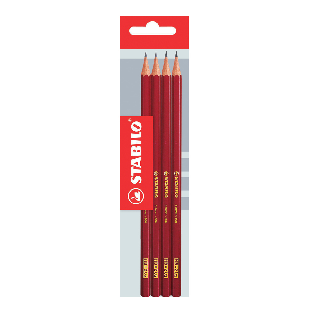 Grafitna olovka STABILO 306 Swano eko pak. 1/4