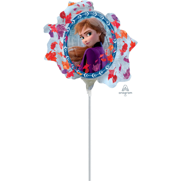 Folija balon na štapiću 3D Frozen