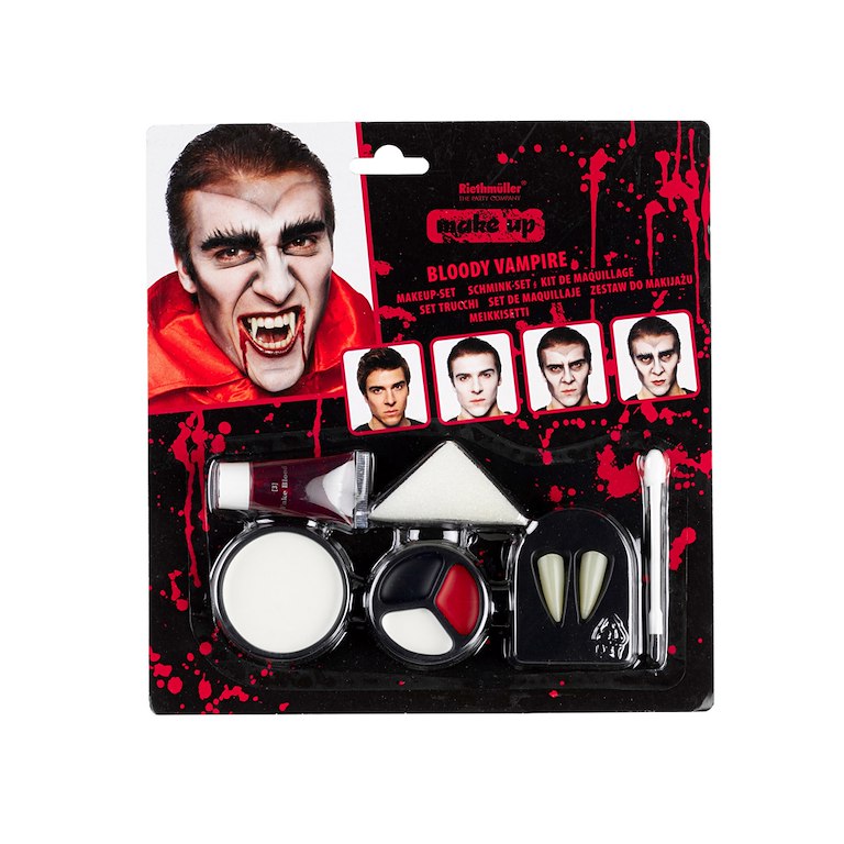 Set sa maskiranje vampir make-up Halloween