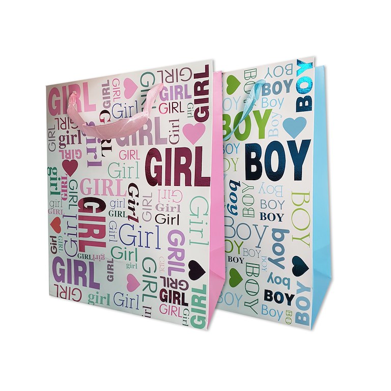 Ukrasne kese PREMIUM Boy & Girl 18×32 cm M