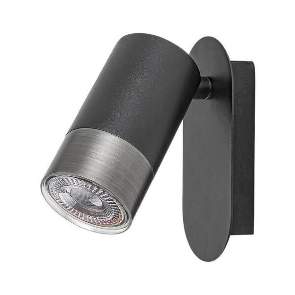Rabalux Zidna lampa Zircon GU10 1X MAX 5W mat crno (5069)