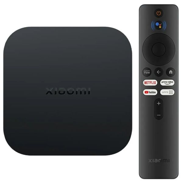 XIAOMI Set top box TV Box S, 2nd Gen, crna