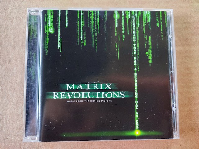 Various – The Matrix Revolutions: Music - original ✅