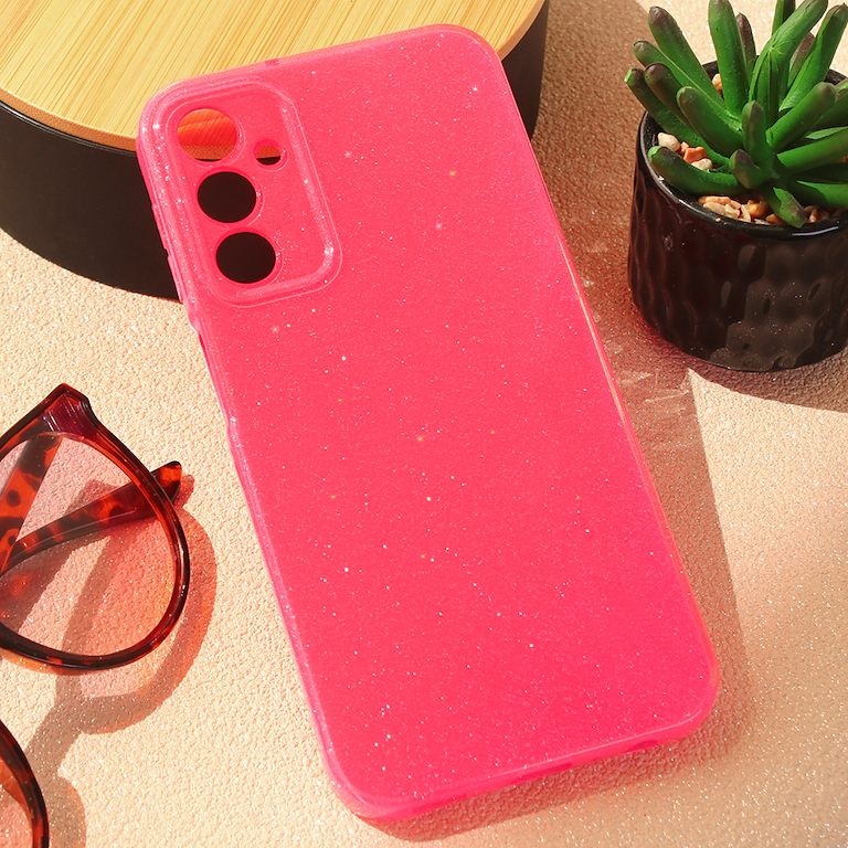 Maska Sparkle Dust za Samsung A245F Galaxy A24 4G/5G pink