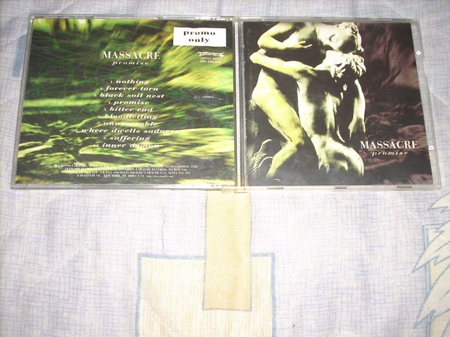 Massacre ‎– Promise CD Promo Earache 1996.