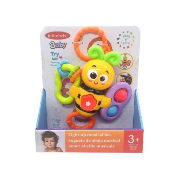 INFUNBEBE Igračka za bebe Light-Up Musical Bee