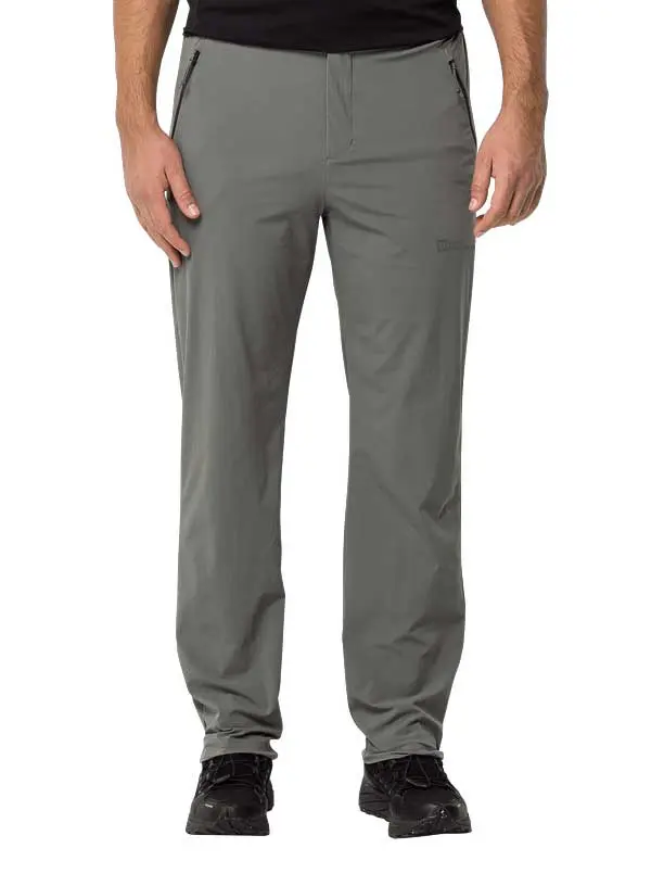 JACK WOLFSKIN Muške pantalone za planinarenje PRELIGHT M Trousers sive