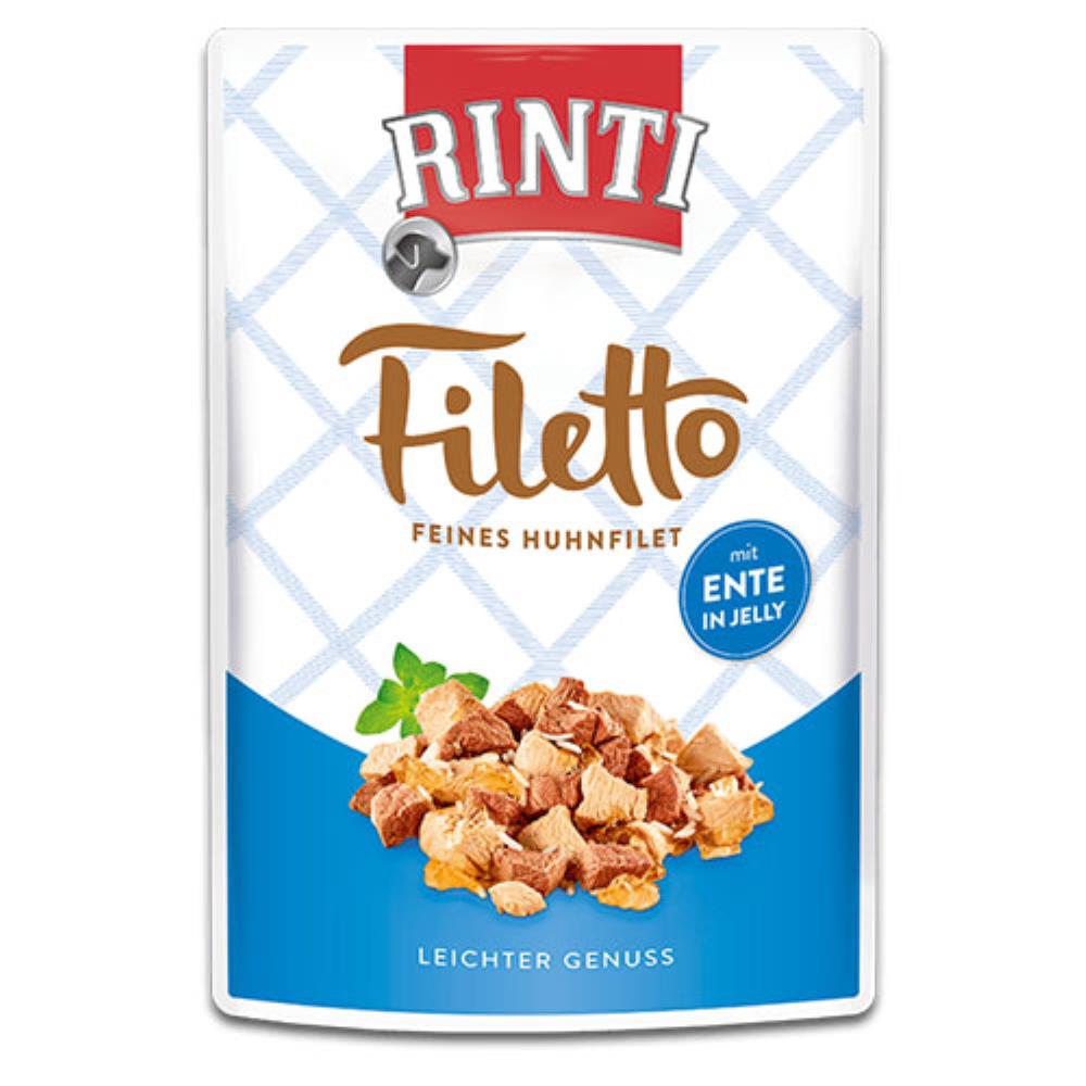 RINTI FILETTO piletina i pacetina u zeleu - sosic za pse 100g