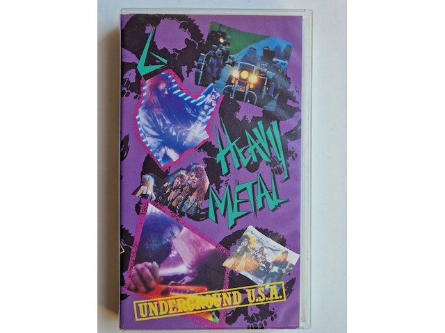 Heavy Metal Vol 6 Voïvod Crimson Glory Original VHS