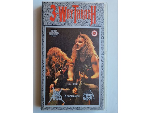 3 Way Thrash Candlemass D.A.M. Dark Angel heavy metal