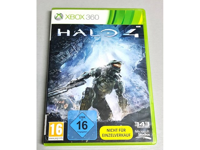 Halo 4      2xDVD     XBOX 360