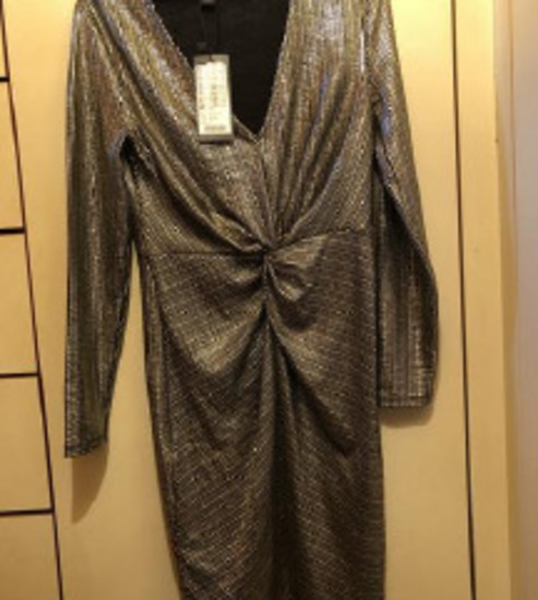Amisu haljina sa etiketom, placena 2600