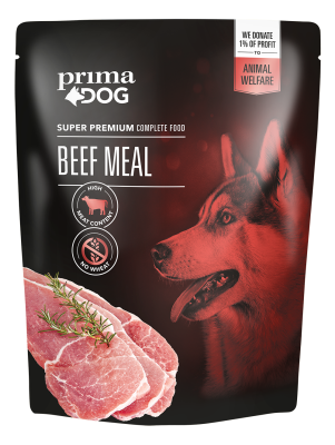 PRIMA DOG 600G BEEF MEAL-Ukusan obrok sa govedinom