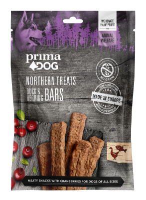 PRIMA DOG NORTHERN TREATS - štapići pačetina/haringa