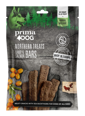 PRIMA DOG NORTHERN TREATS 80G - štapići jagnjetina i losos