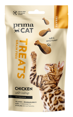 PRIMA CAT SOFTY SNACK 50G - PILETINA/MAČIJA TRAVA