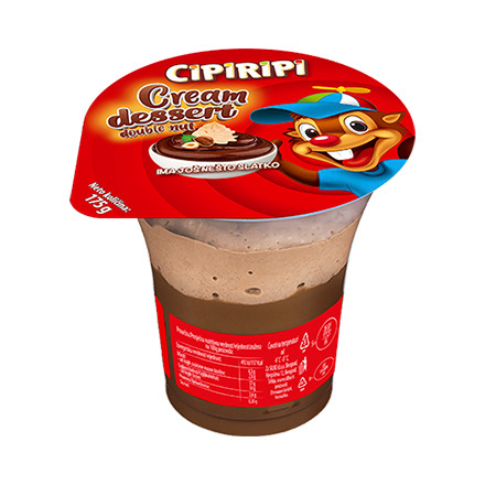 CIPIRIPI Cream Dessert double nut 175g