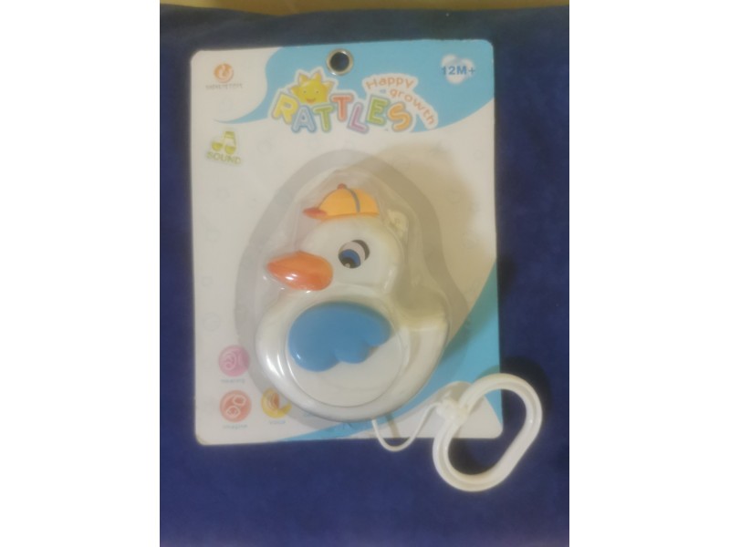 Rattles Bebi muzička patkica igračka