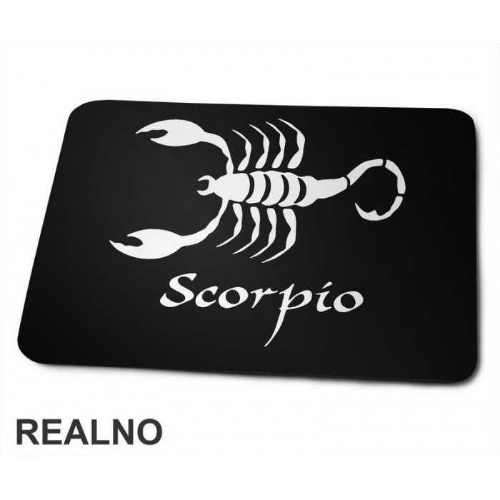 ŠKORPIJA - SCORPIO - SILHOUETTE - HOROSKOP - PODLOGA ZA MIŠ