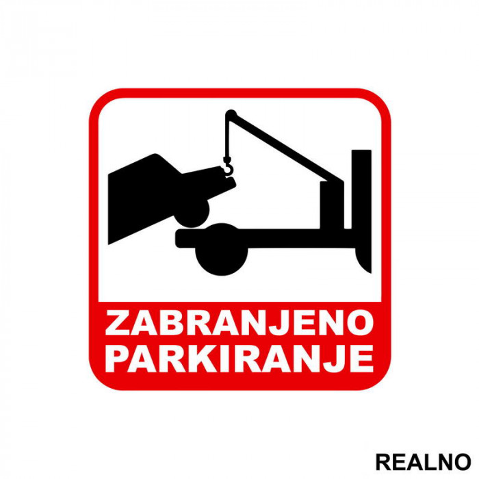 Zabranjeno Parkiranje - 03 - Servisna nalepnica